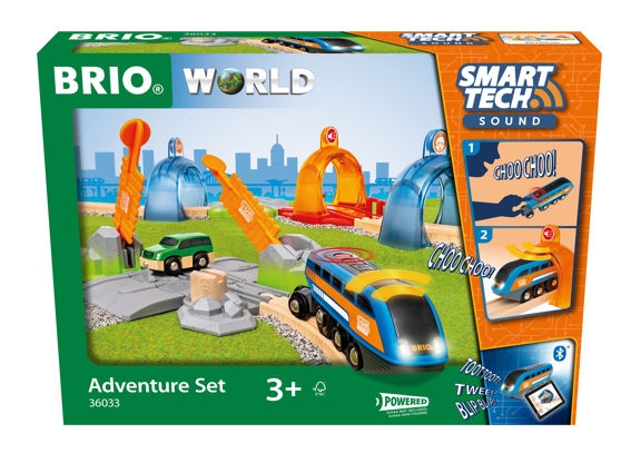 BRIO Smart Tech Sound -seikkailusetti | XS Lelut | XS Lelut