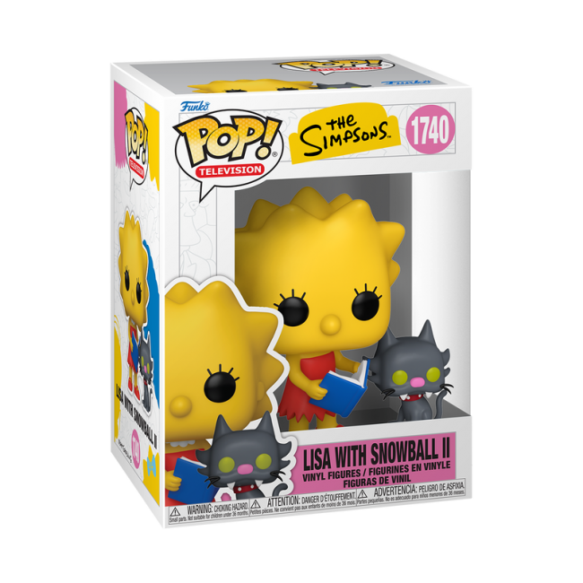 FUNKO POP! Vinyylihahmo: The Simpsons - Lisa with Snowball | XS Lelut