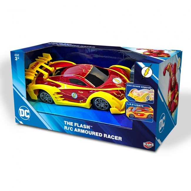Batman The Flash Kauko-ohjattava auto Armoured Racer 1 | XS Lelut