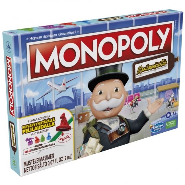 MONOPOLY Lautapeli Maailman ihmeet (suomenkielin | XS Lelut